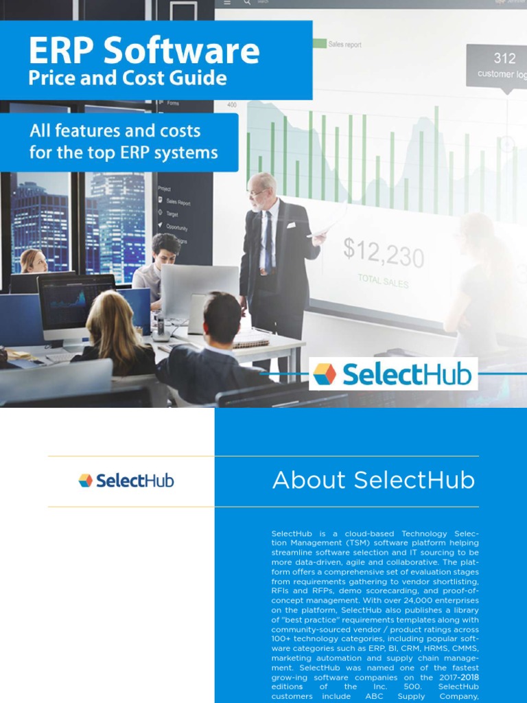 ERP Pricing Guide SelectHub 2019 | PDF | Enterprise Resource Planning ...