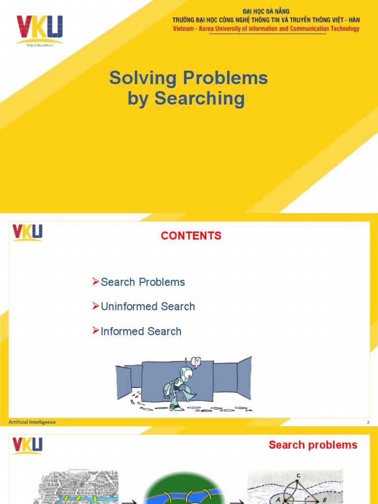 AI.02a - Solving Problems by Searching - T | PDF | Computer Programming ...