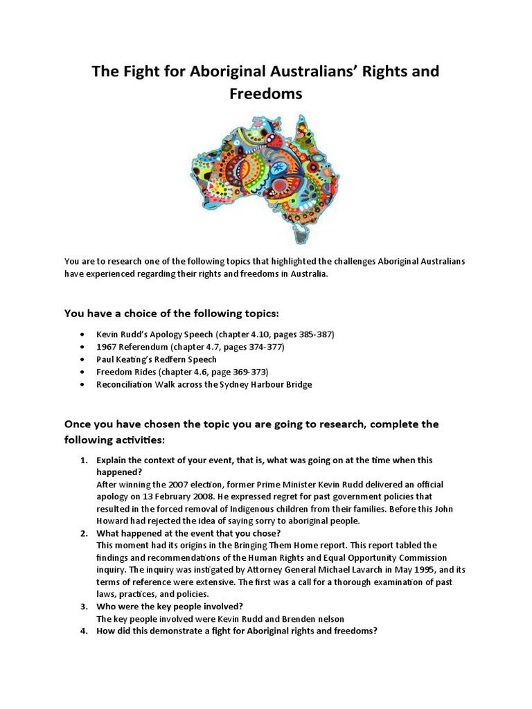 Aboriginal Rights: Rudd's Apology Impact | PDF