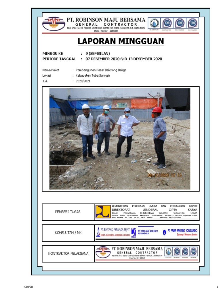 Minggu Ke-9 - Pasar Balerong | PDF | Pengelolaan Keuangan & Uang ...