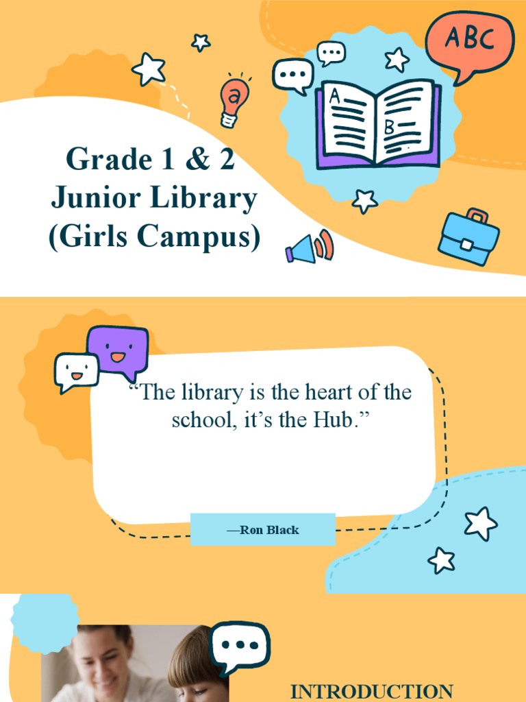 Importance of Grade 1 Library | PDF