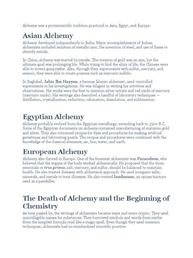 A Global History of Alchemy: Traditions, Discoveries, and Developments ...