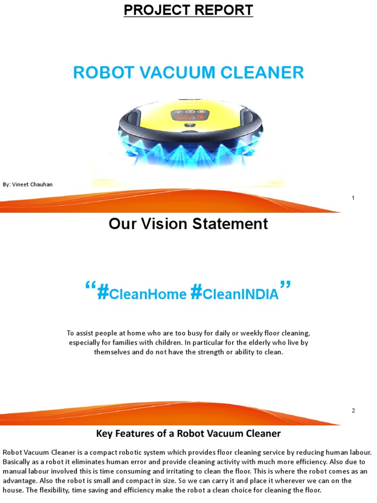 Robot Vacuum Cleaner - 20191108 | PDF | Vacuum Cleaner