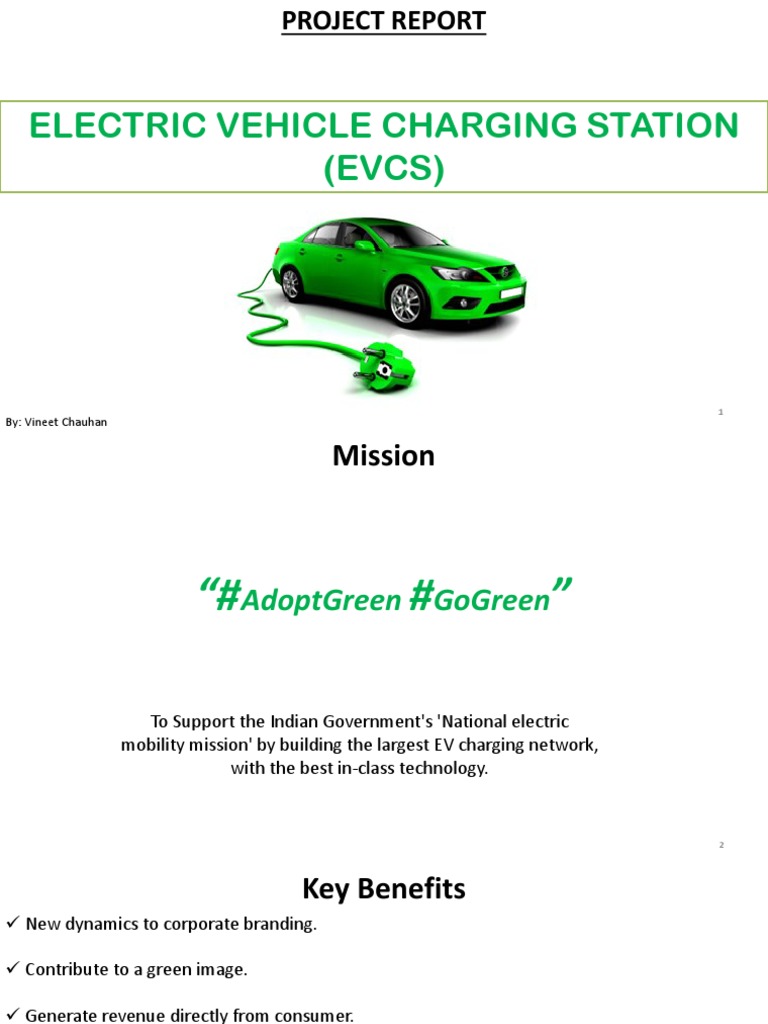 EV Charging Station | PDF | Electric Vehicle | Electric Power