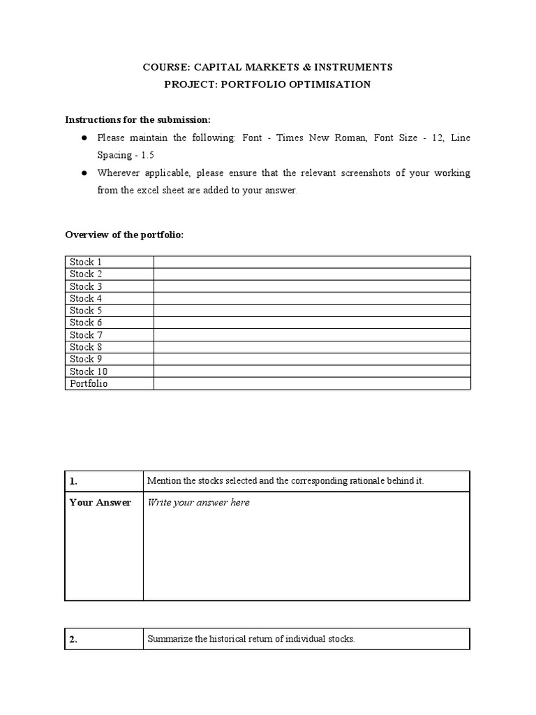 Project Submission Template | PDF