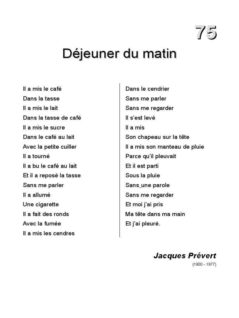 75-Dejeuner Du Matin | PDF | Développement personnel