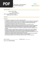 VETASSESS Skills Assessment Checklist | PDF
