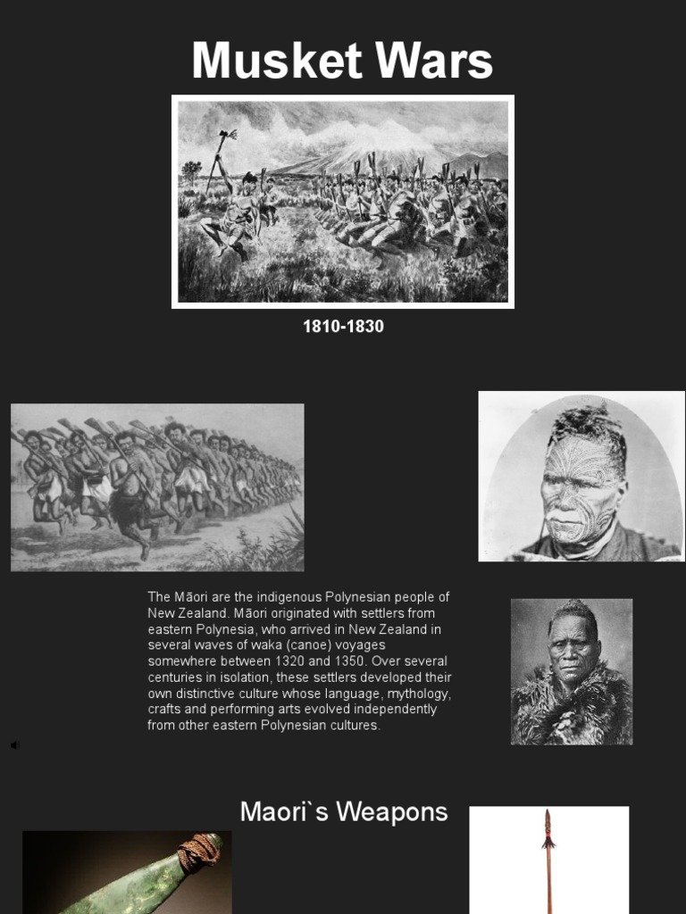Overview of the Musket Wars (1810-1830) | PDF