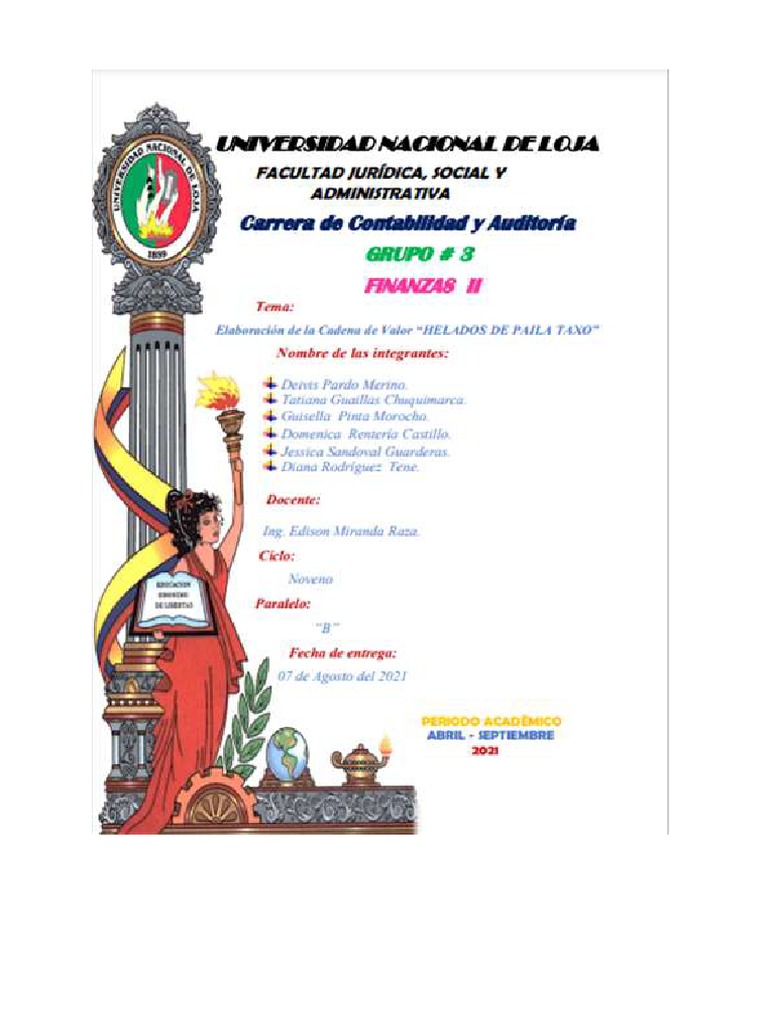 CADENA DE VALOR HELADO DE TAXO - Compressed | PDF