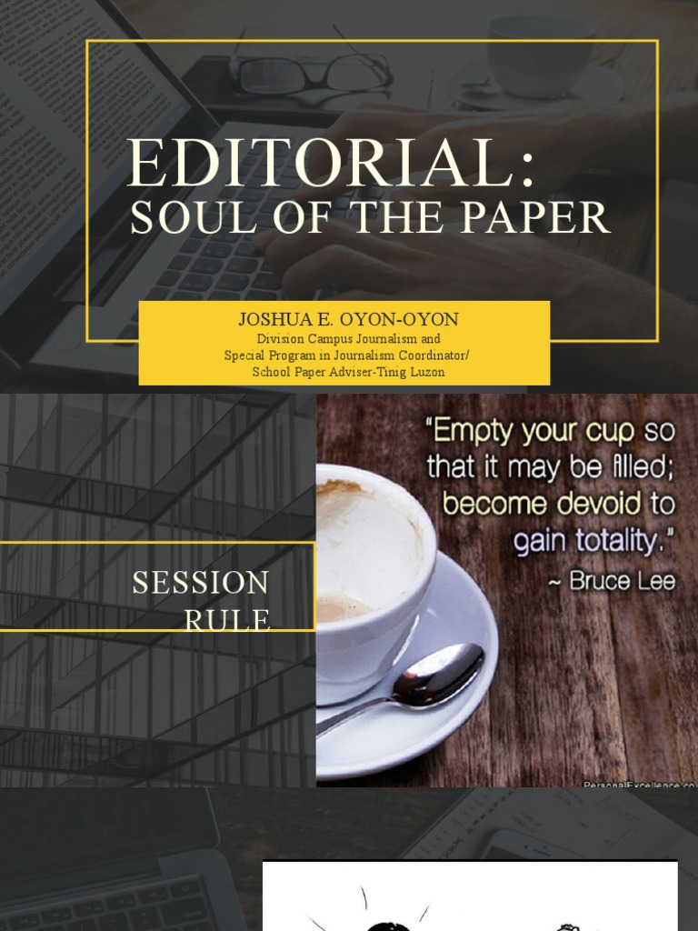Editorial Writing | PDF | Opinion | Persuasion