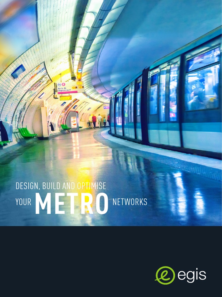 Egis - Rail - Brochure Metro - EN PDF | PDF | Rapid Transit | Tunnel