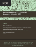 Revised IRR BP220 2008 | PDF | Road | Sidewalk