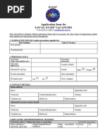 QCHP CV Template | PDF | Law | Science & Mathematics