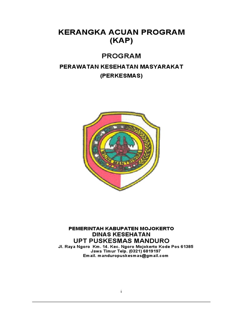 KAP PUSKESMAS MANDURO | PDF