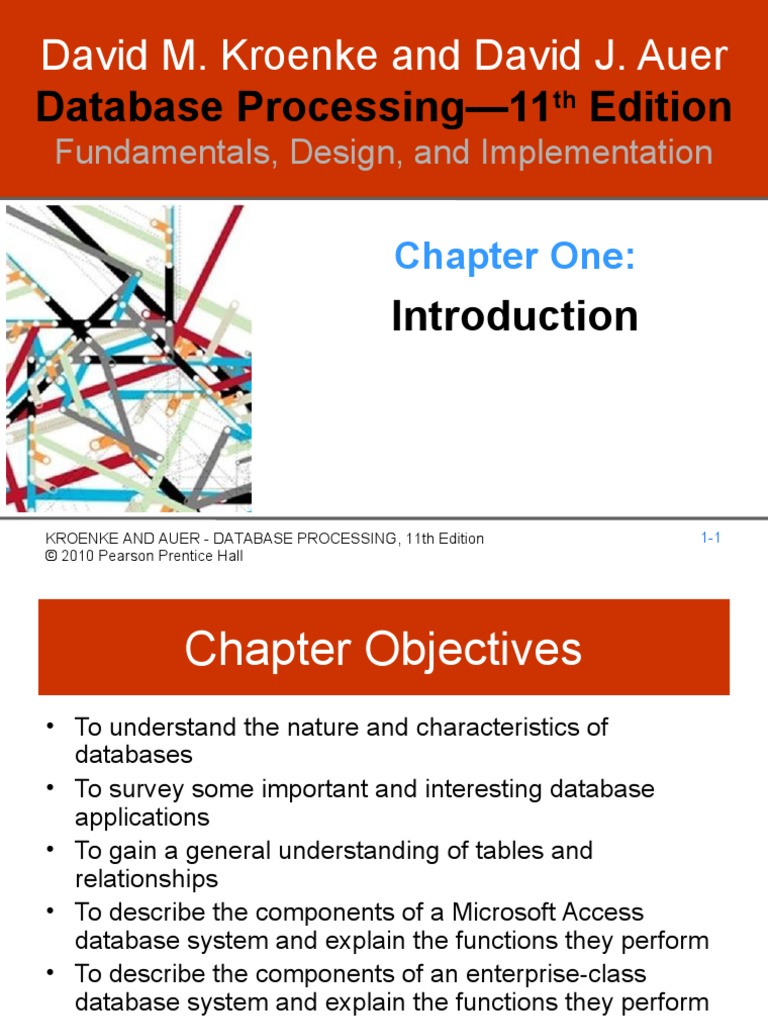 Database Processing 11 Edition David M Kroenke And David J Auer Pdf Databases Microsoft
