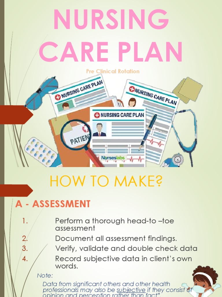 Nursing Care Plan - PPT Handout | PDF | Medical Diagnosis | Goal