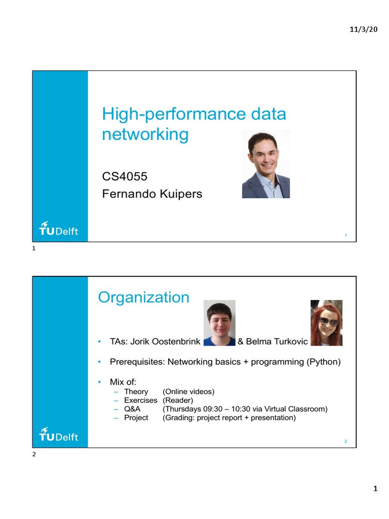 High-Performance Networking Foundations: An Introduction to Data Networking Concepts, Protocols ...