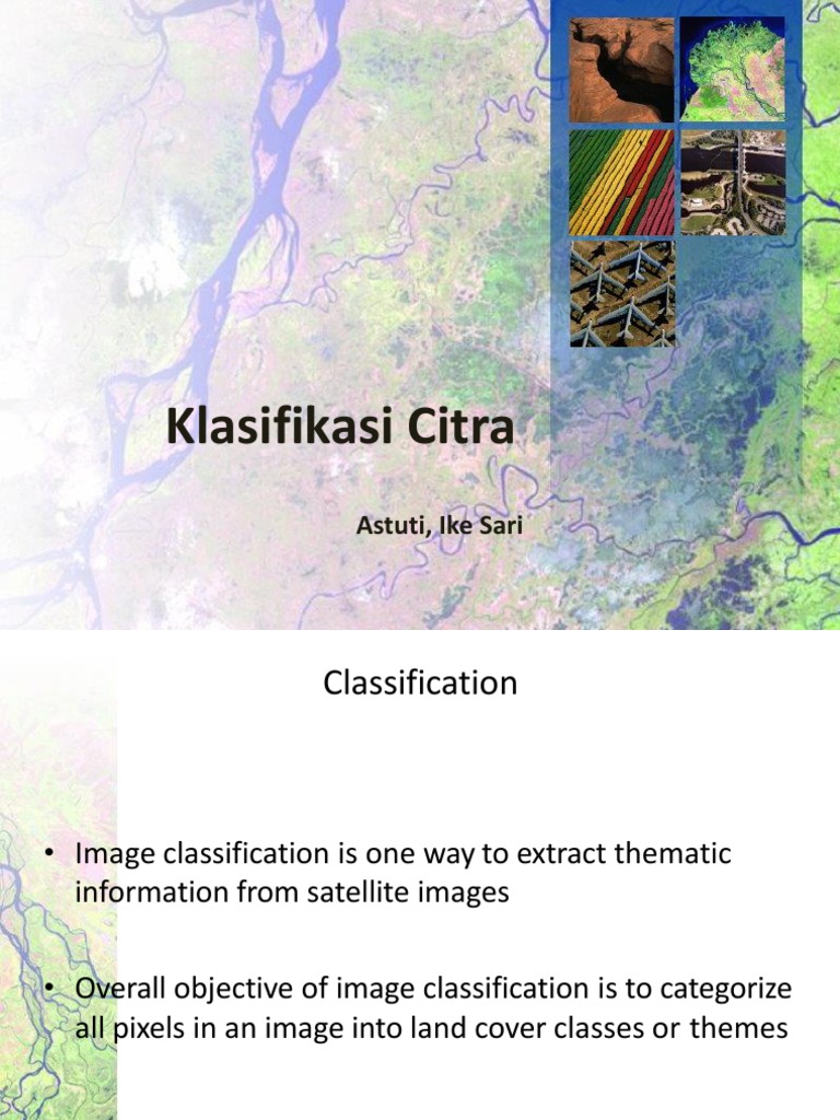 Klasifikasi Citra ISA | PDF | Statistical Classification | Cluster Analysis