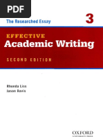 Effective Academic Writing 1 | PDF