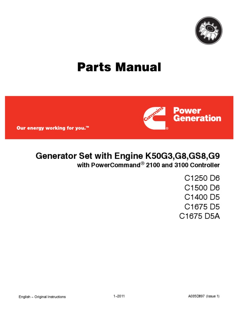 Part Katalog A035d897 - I1 - 201101 C1250 C1400 C1500 C1675 | PDF ...