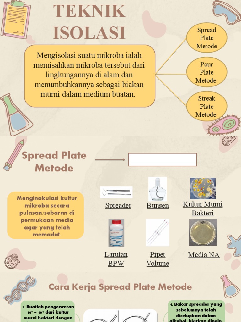Teknik Isolasi Dan Pengenceran | PDF