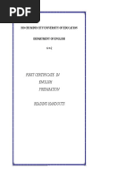 B2First FCE Essay Topics | PDF | Essays | Natural Environment