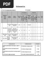 Risk Assessment - Concrete Casting | PDF | Personal Protective ...