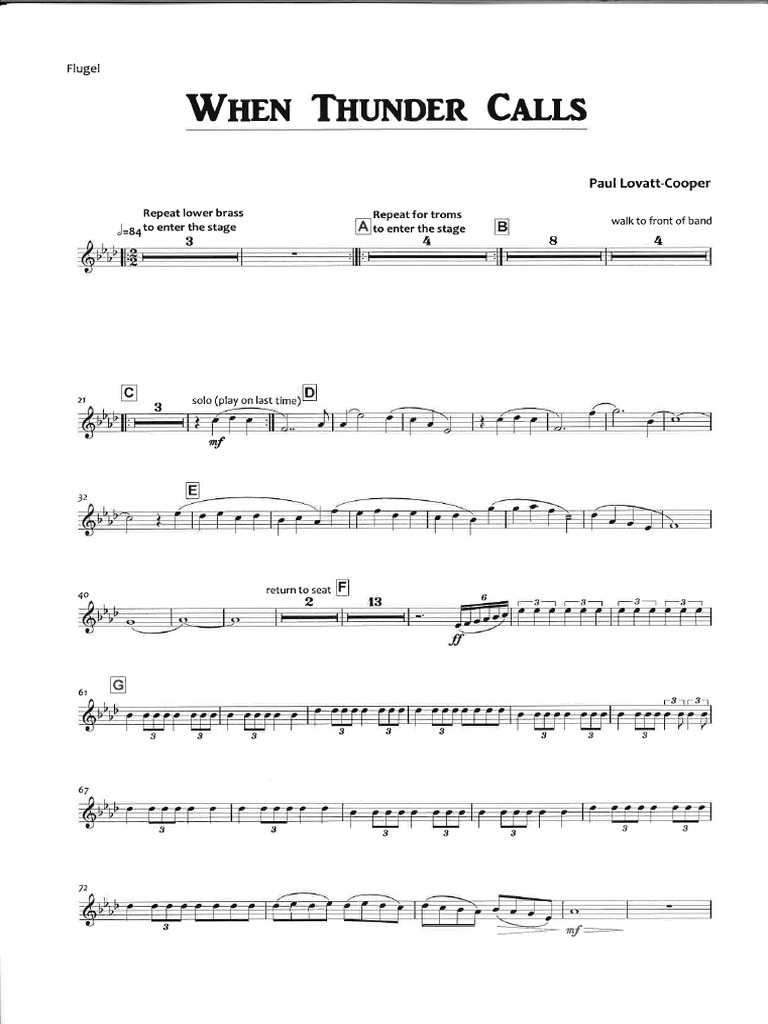 When Thunder Calls | PDF