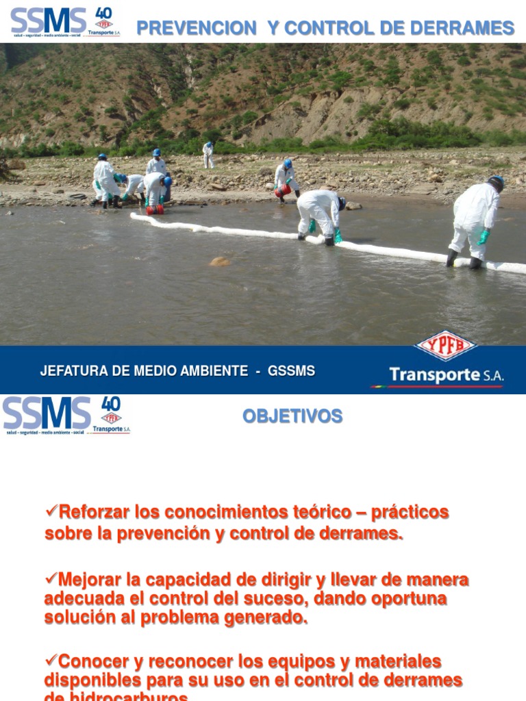 Prevención y Control de Derrames de Hidrocarburos | PDF | Tanques ...