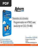 Cours de Développement Web HTML CSS Et Javascript Édition 2021 | PDF ...