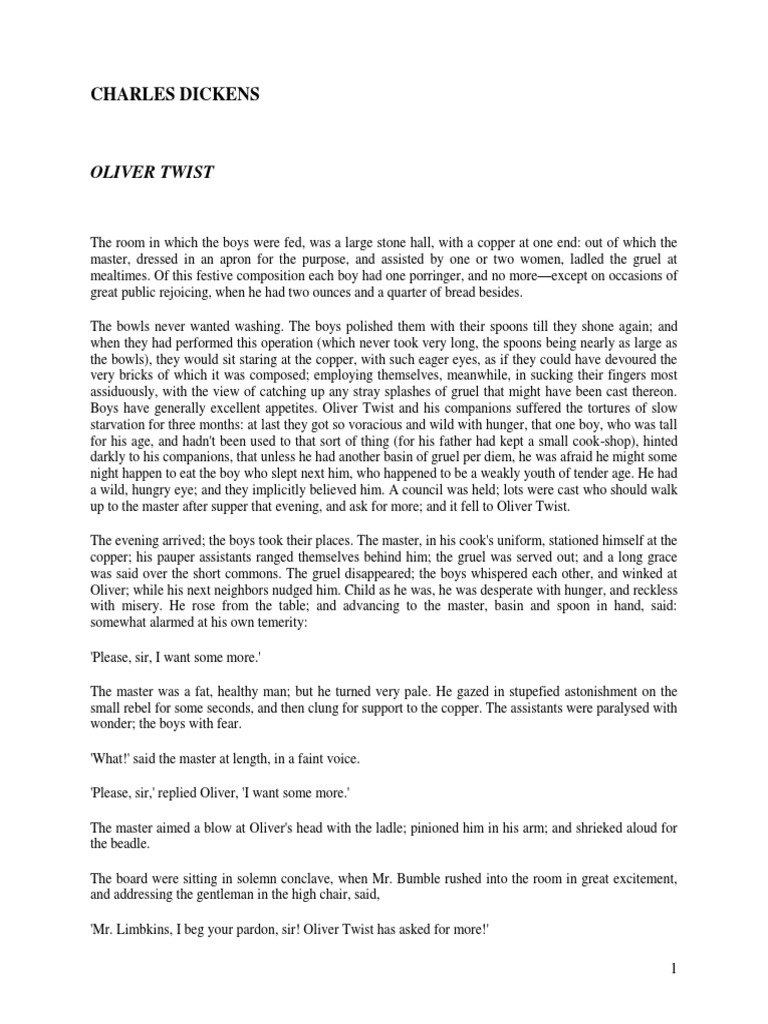 Charles Dickens - Oliver Twist - Great Expectations | PDF | Estella ...