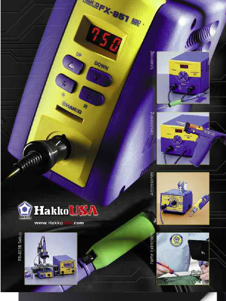 Hakko | PDF | Soldering | Hvac