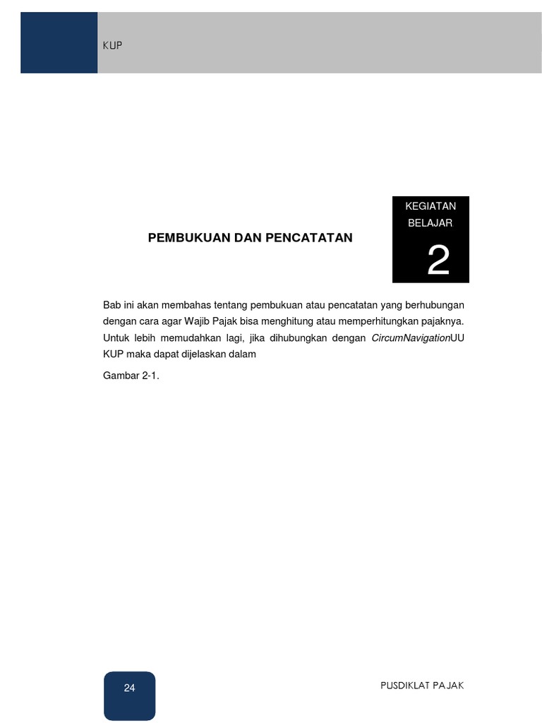 2.2 Pembukuan Dan Pencatatan - PTPD | PDF