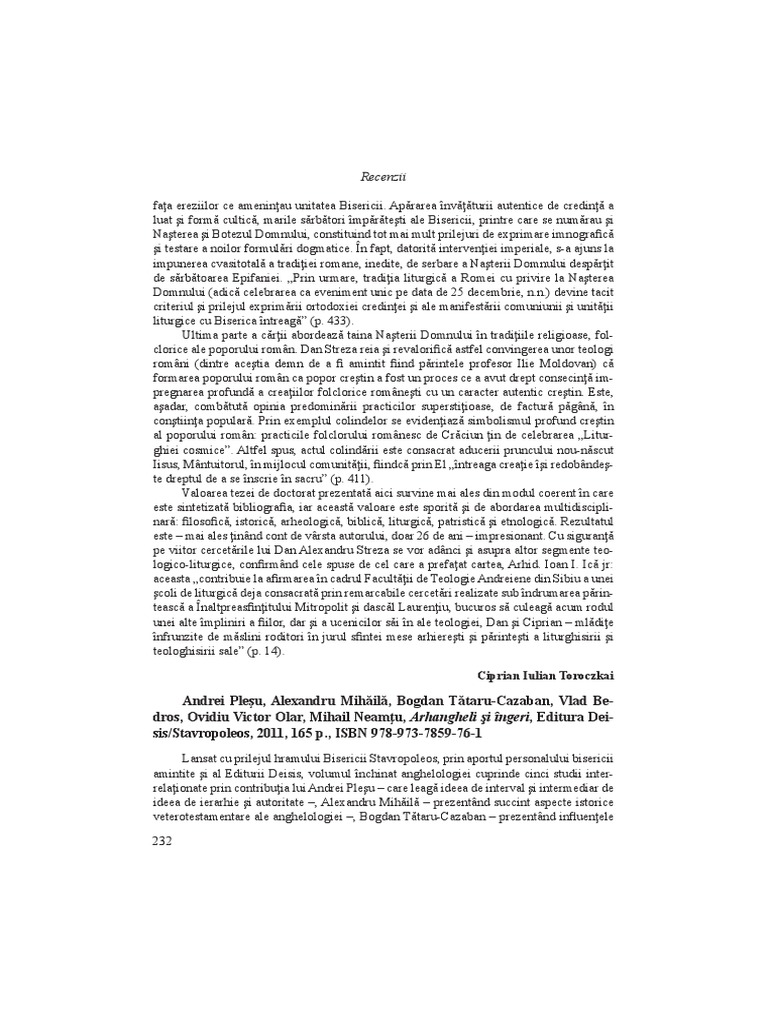 Arhangheli Si Ingeri, Silviu Ciuta | PDF