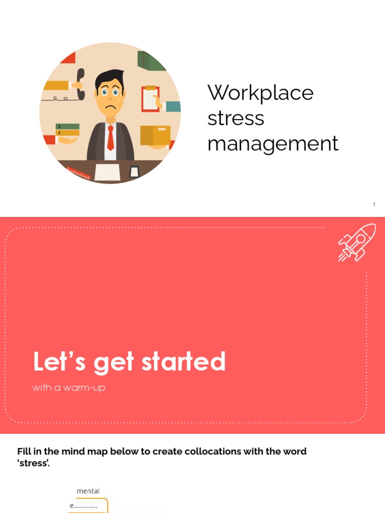 Workplace Stress Management | PDF | Occupational Stress | Applied ...