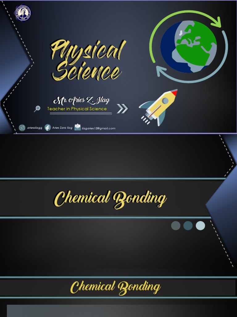 Lesson 3 Chemical Bonding | PDF | Chemical Bond | Ionic Bonding