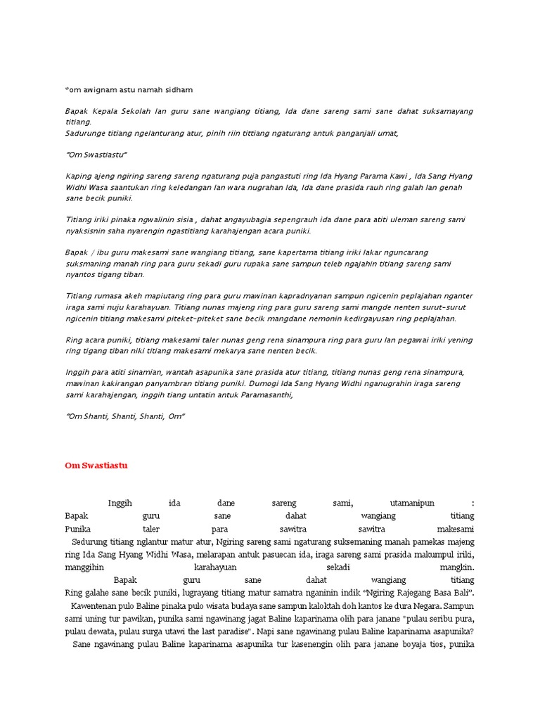 Om Awignam Astu Namah Sidham | PDF