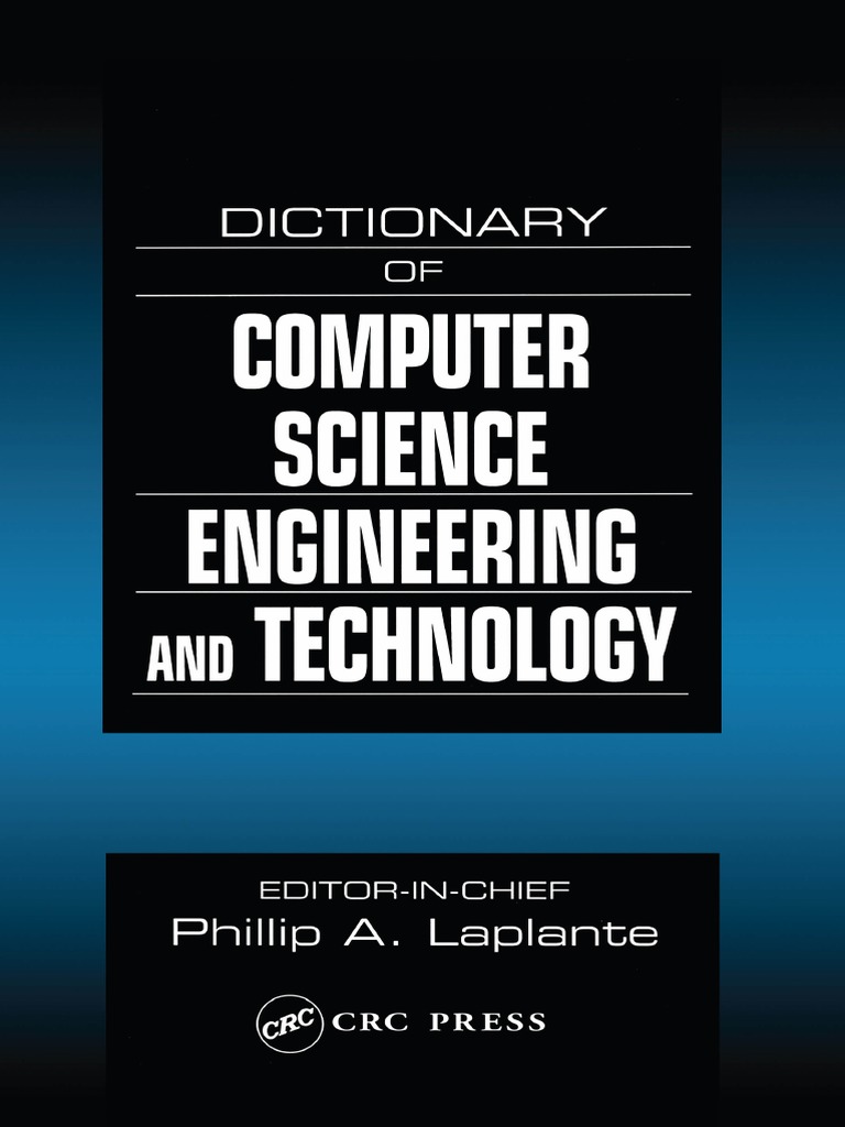 Dictionary of Computer Science, Engineering and Technology | PDF ...