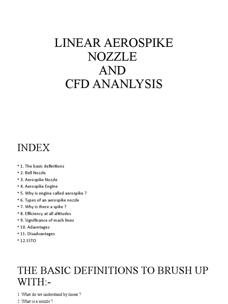 Linear Aerospike Nozzle Minor (Autosaved) | PDF | Rocketry | Mechanical ... Linear Aerospike Nozzle Minor (Autosaved) | PDF | Rocketry | Mechanical ...