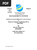 Fitness Gym Management System Project Presentation | PDF | Use Case ...