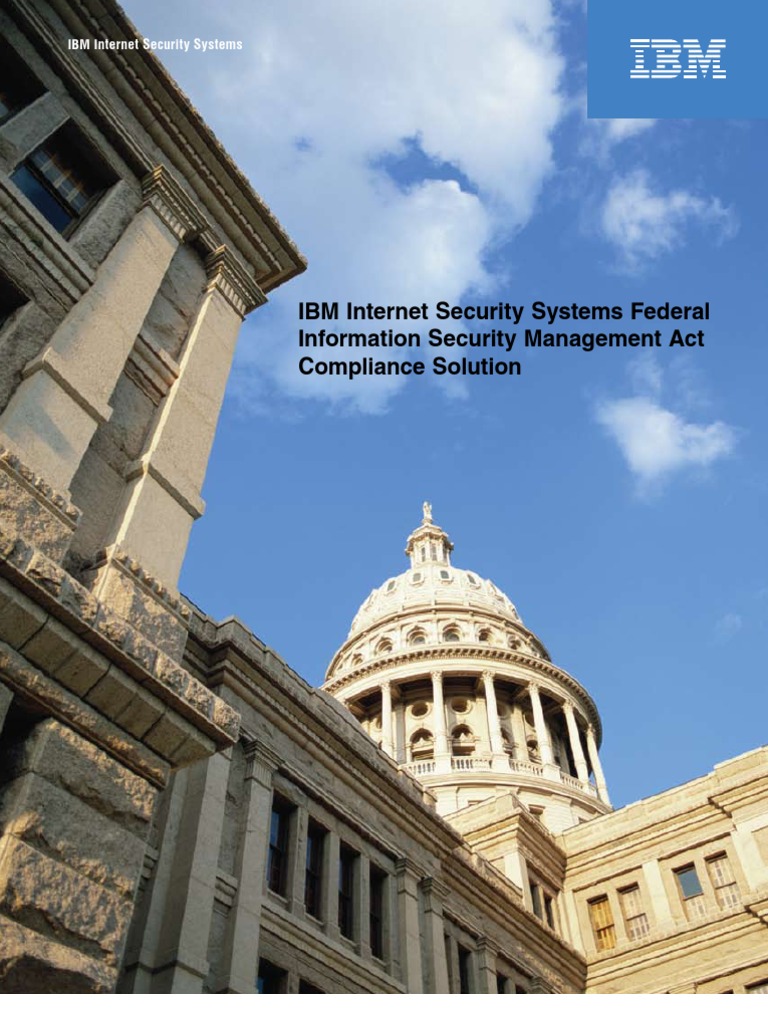 IBM Internet Security Systems Federal Information Security Management ...