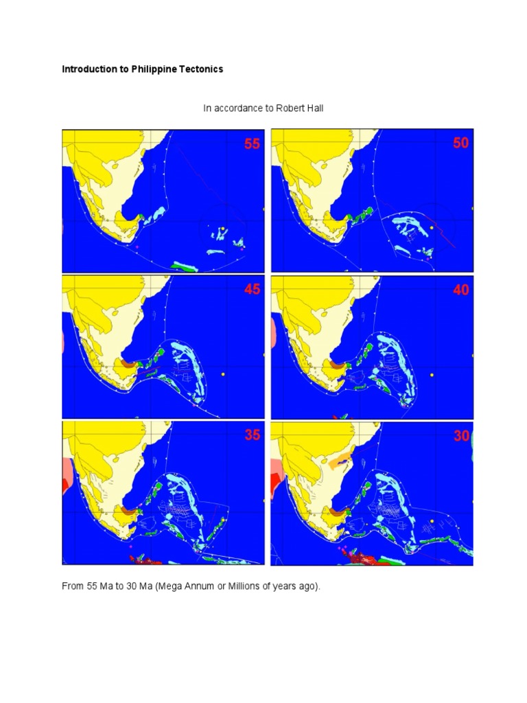 Introduction To Philippine Tectonics | PDF | Plate Tectonics | Tectonics