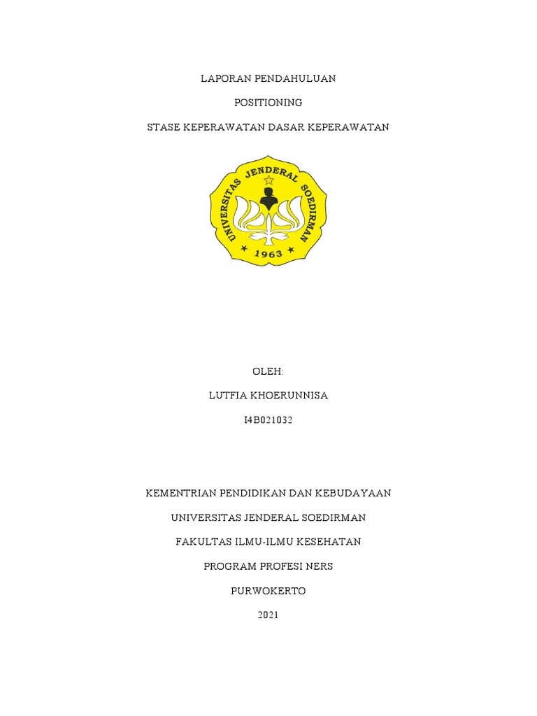 LP Positioning Lutfia Khoerunnisa I4B021032 | PDF