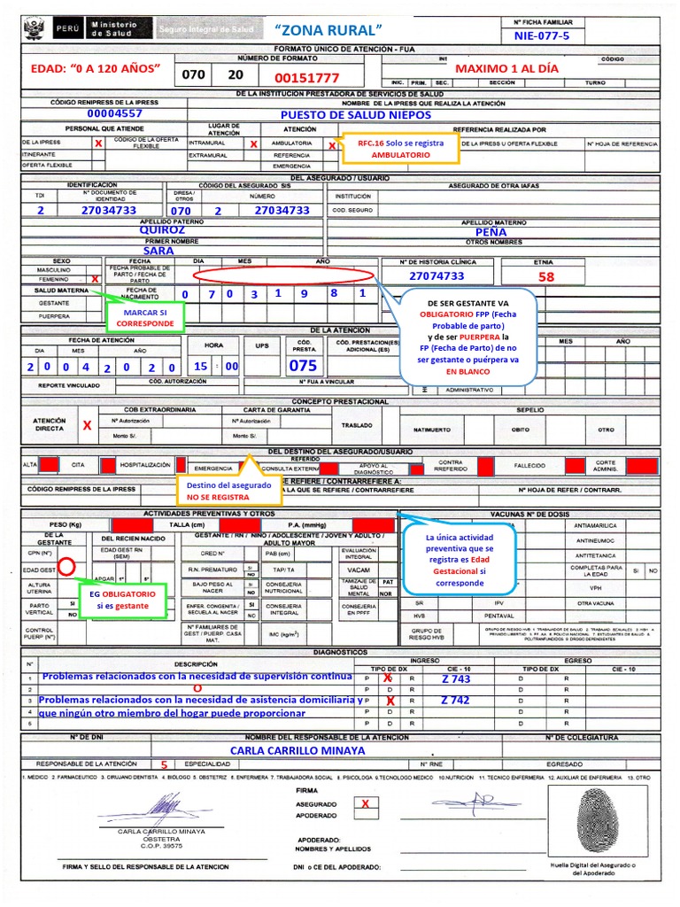Modelo de Fua - 075 Unica | PDF