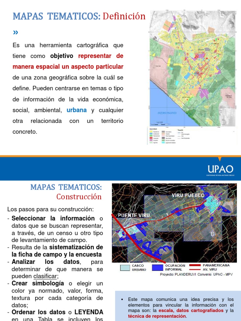 Mapas Tematicos:: Definición | PDF | Mapa