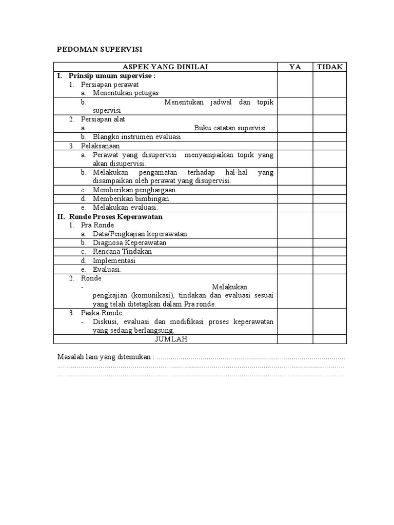 Pedoman Supervisi | PDF | Karier & Perkembangan