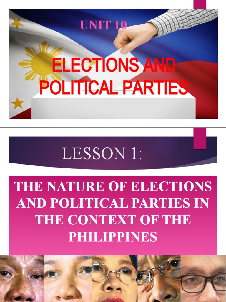 Political Parties and Elections in the Philippines | PDF | Elections ...