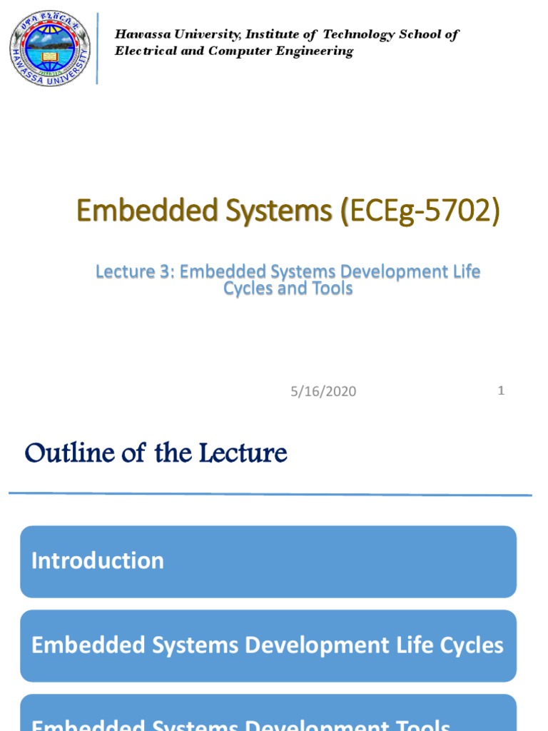 Embedded Systems Lecture 3 | PDF | Embedded System | Product Lifecycle