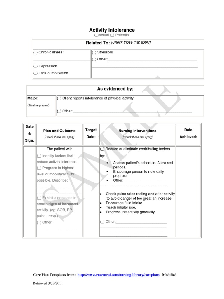 Nursing Care Plan Free Download PDF Format | PDF | Obesity | Weight Loss