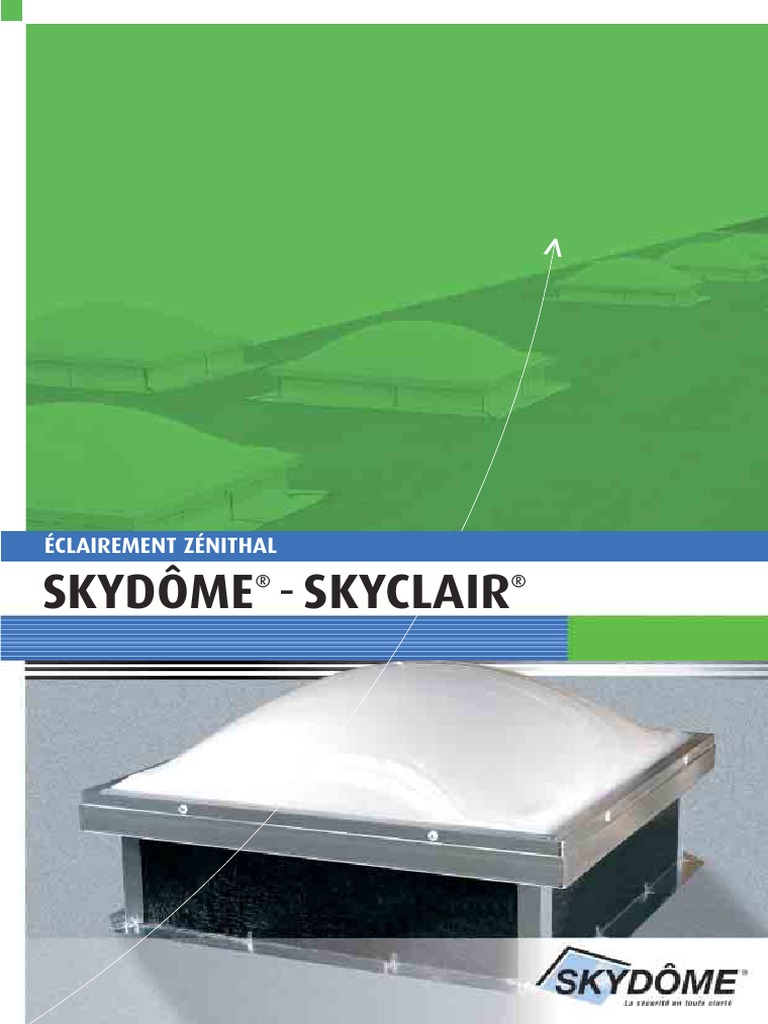 Skydome Skydome Skyclair | Descargar gratis PDF | Toit | Technologie du ...